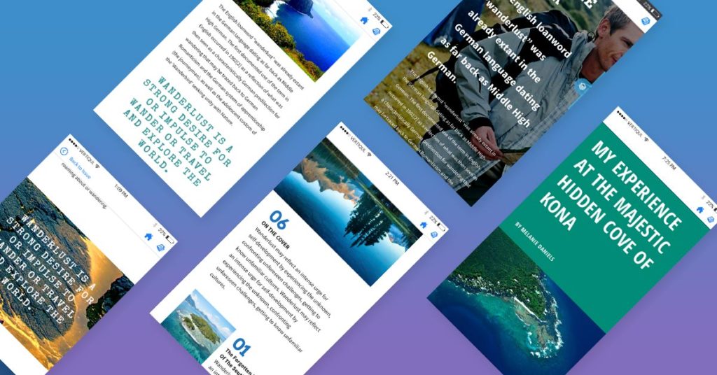 Vertical Magazine Digital Editions for Publishing